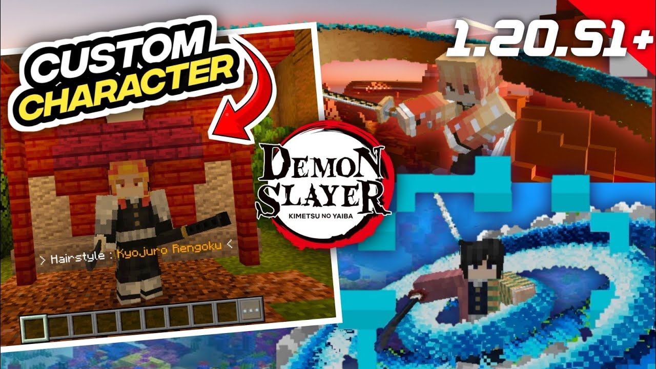 Addon Demon Slayer Akuma No Isan Minecraft - YouTube