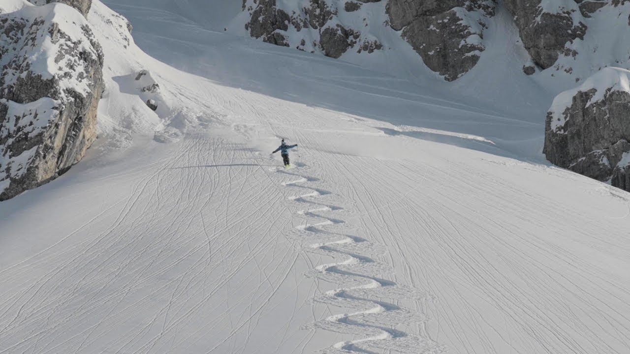 Beautiful Skiing Drone Shots - STRAIGHTLINING' Through Dazzling Ski ...