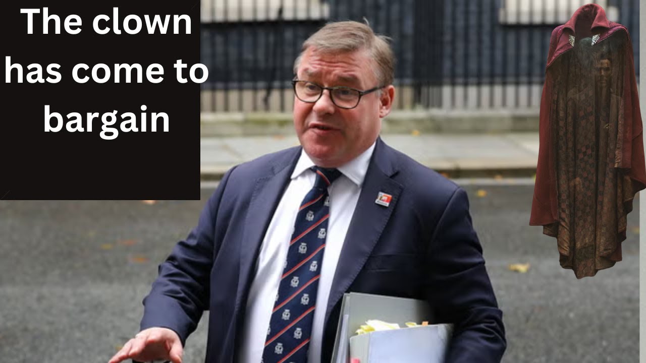 Tory clown thinks he can negotiate with the ECHR - YouTube