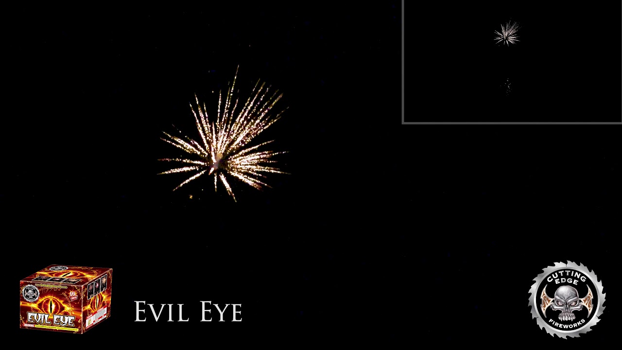 Evil Eye 200g Multi-shot Firework - YouTube