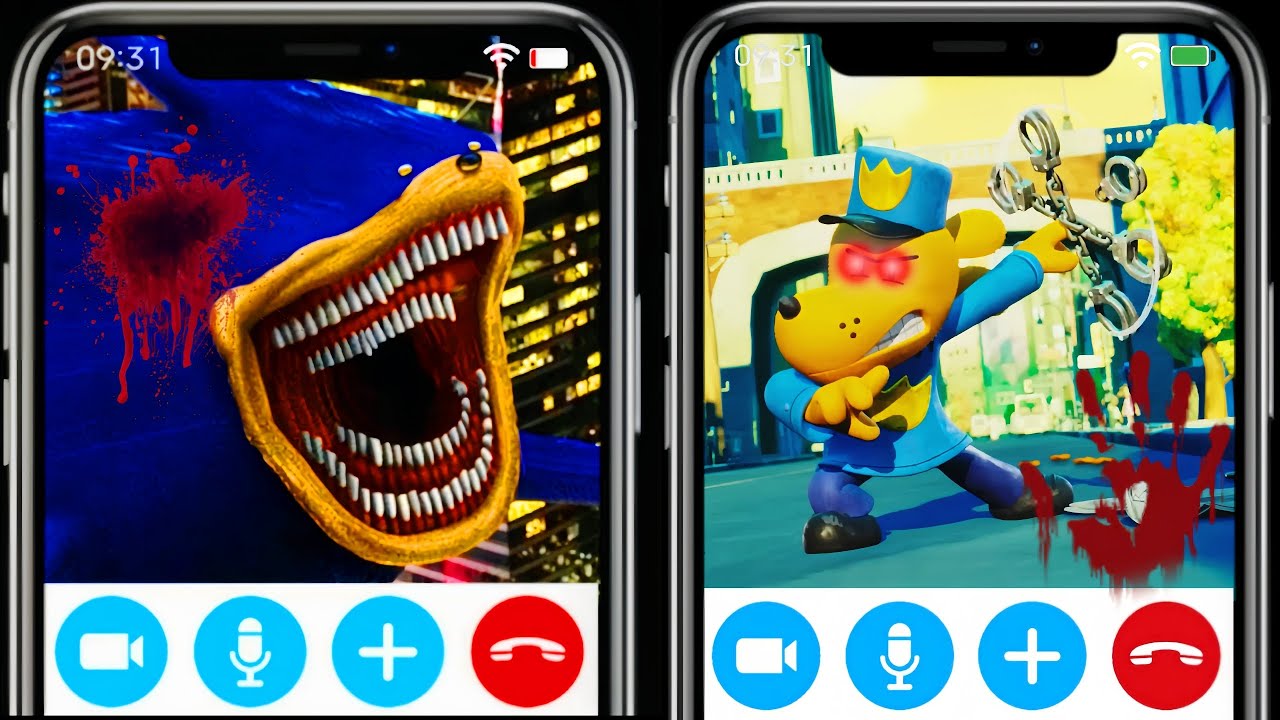 SCARY CALL! SHIN SONIC VS DOG MAN! Who's The Real ULTIMATE CHAMPION ...