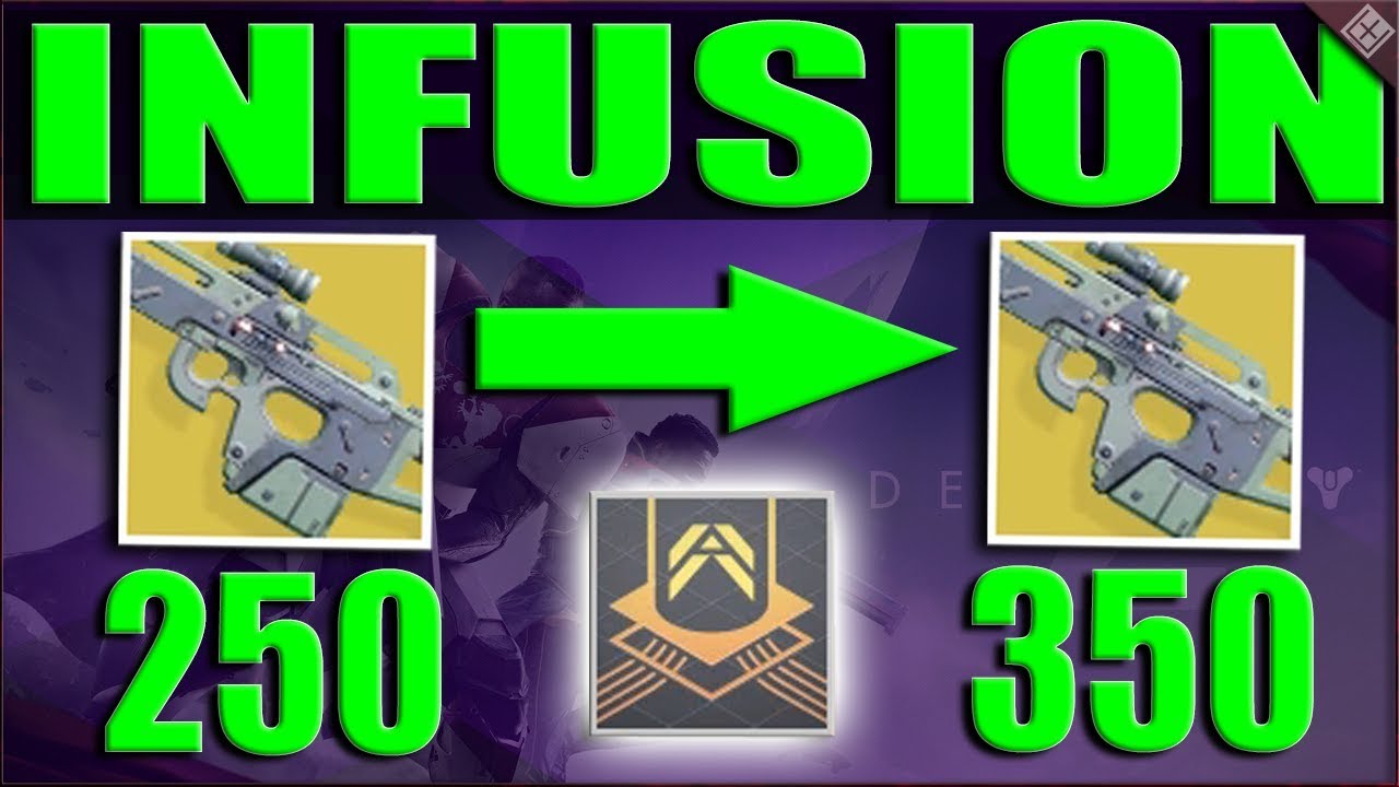 How to Infuse to Reach Max Power in Destiny 2, Infusion Guide - YouTube