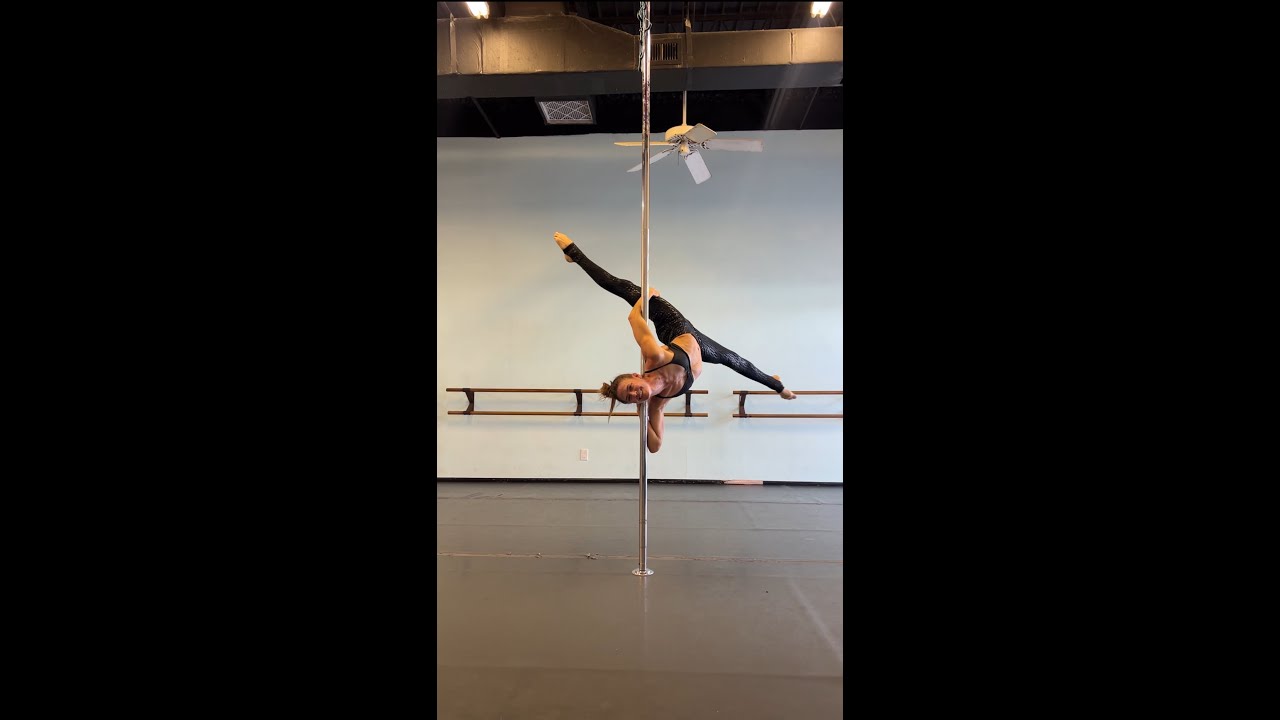 Pole Dance Tutorial: Pegasus Part 3: Exits & Combos - YouTube