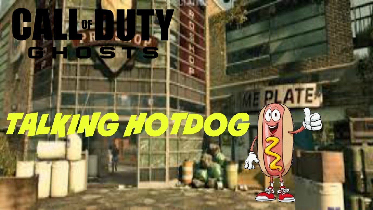 TALKING HOT DOG EASTER EGG (COD GHOST) - YouTube