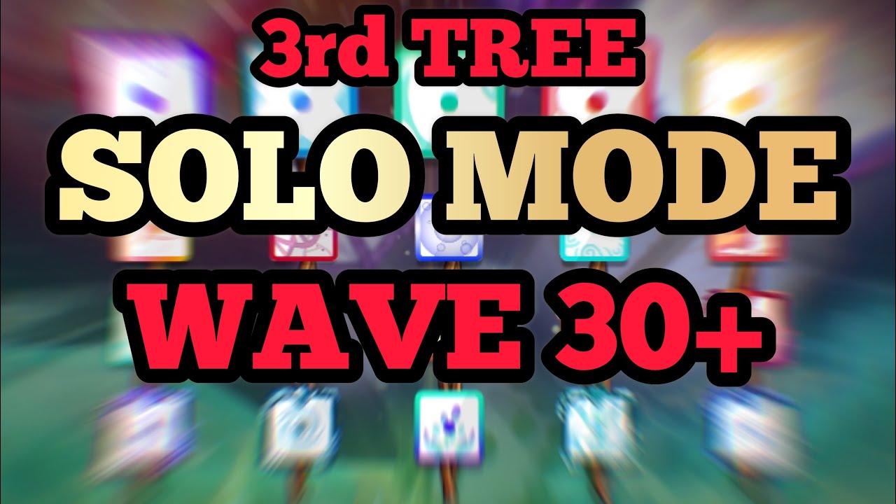 3rd TREE SOLO MODE 30+ - RANDOM DICE - YouTube