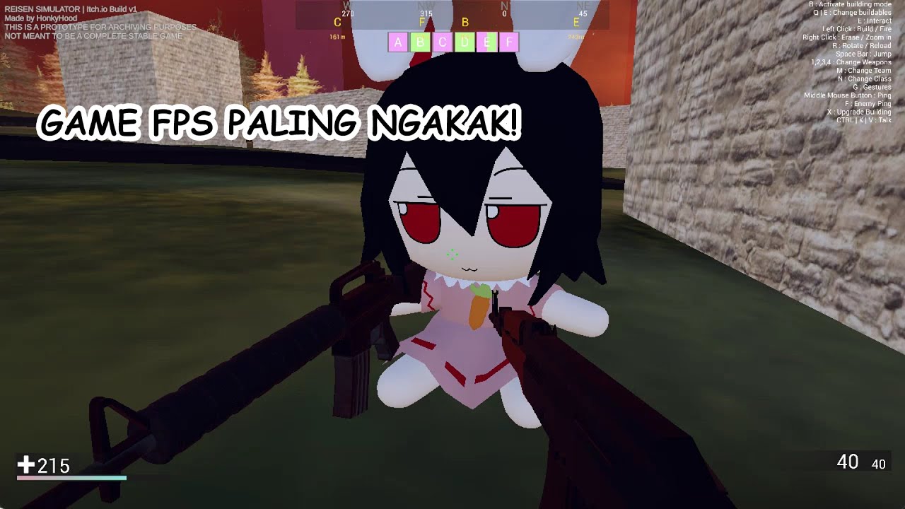Reisen Simulator - GAME TOUHOU FPS MULTIPLAYER ONLINE!? - YouTube