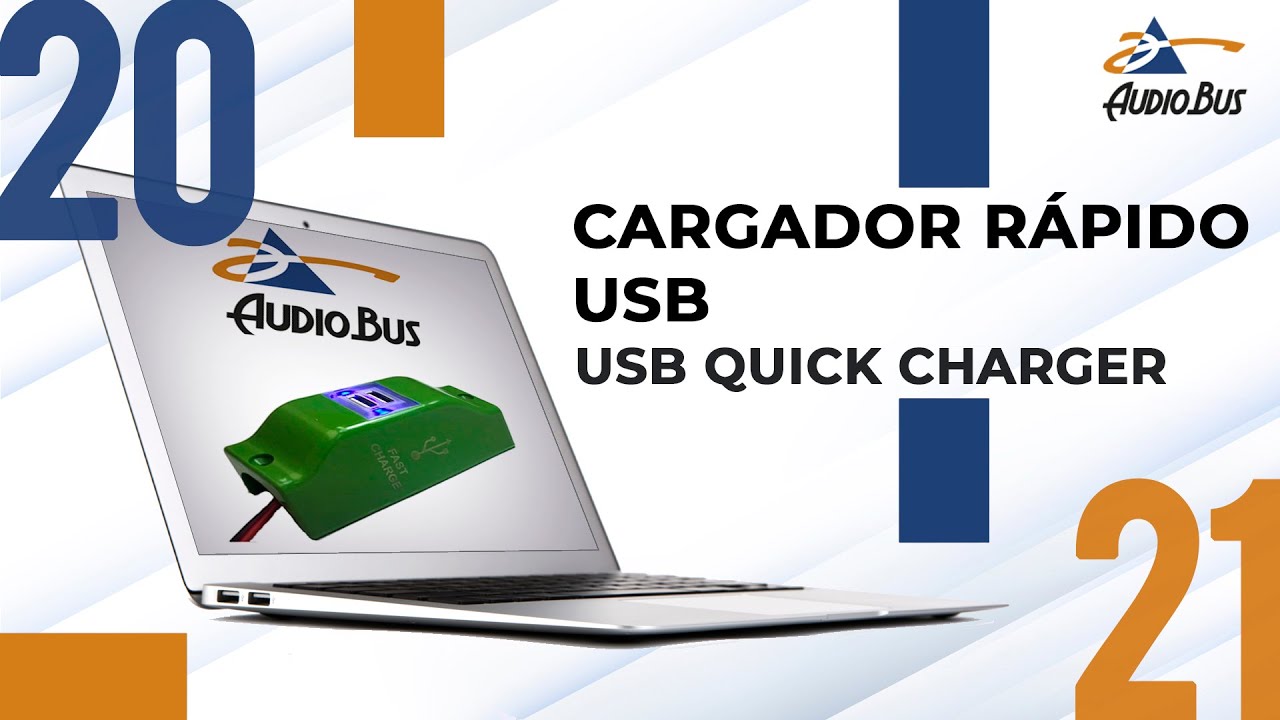 USB PHONE FAST CHARGER FOR BUS - AUDIOBUS - YouTube