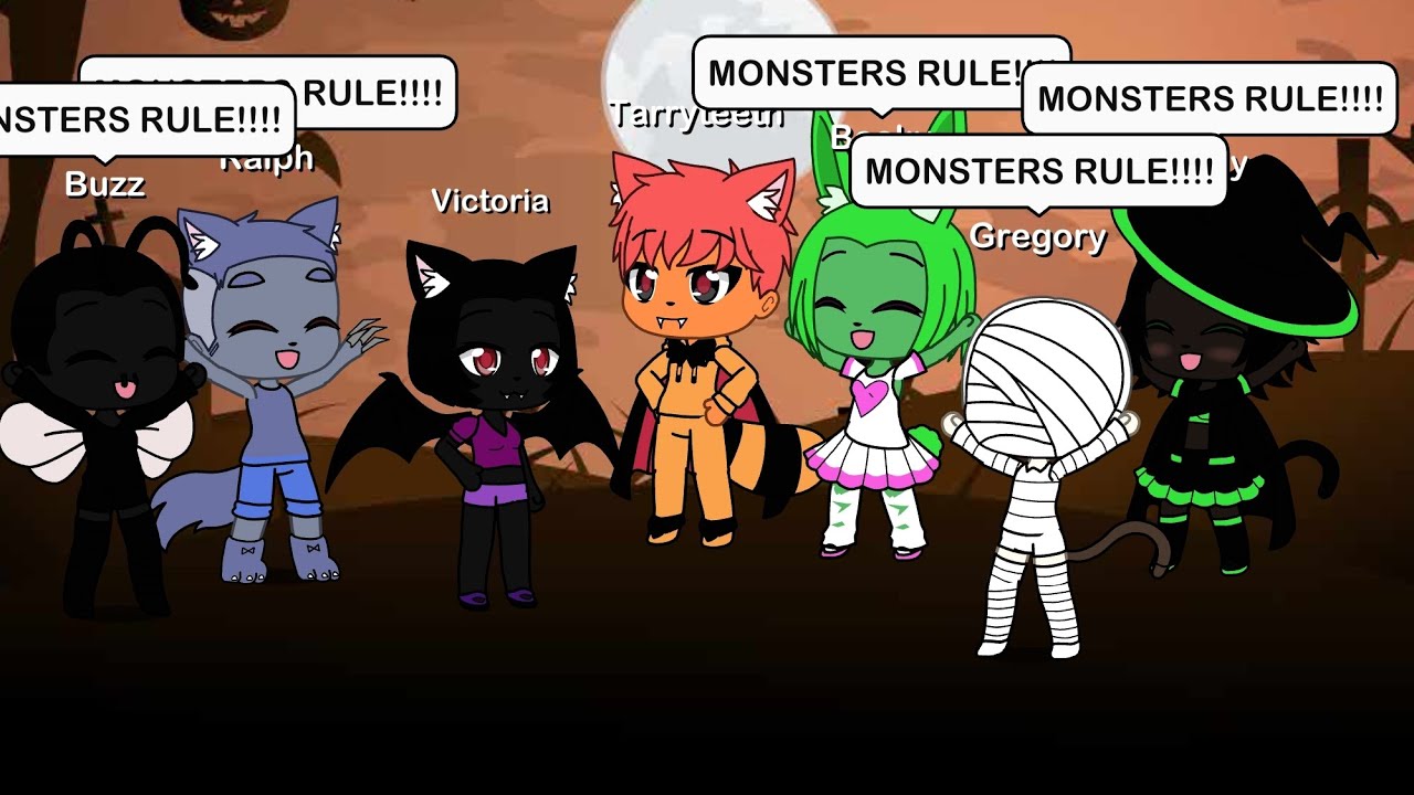 Monsters Rule: Part 1 & 2 | GACHA LIFE #gachalife (Halloween Special) 🎃 ...