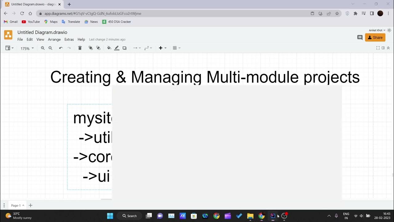 Creating & Managing Multi Module Project in Maven - YouTube