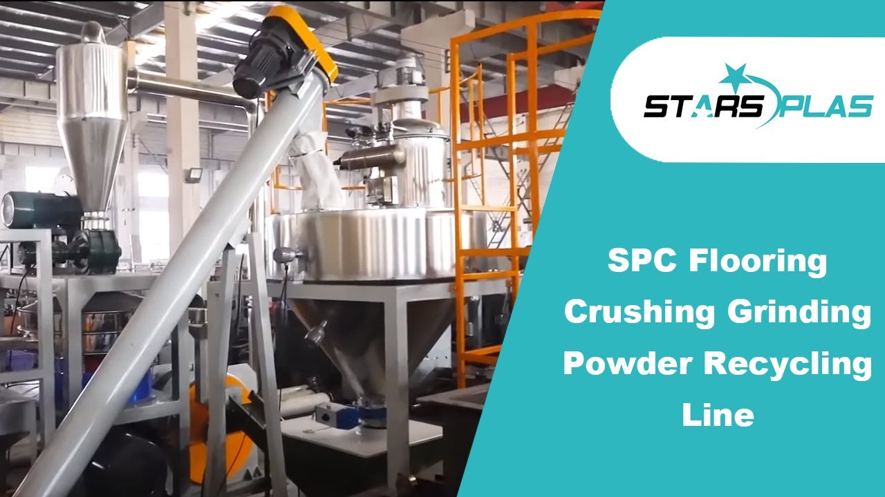 SPC Floor Crushing and Grinding Powder Recycling System,SPC Floor ...