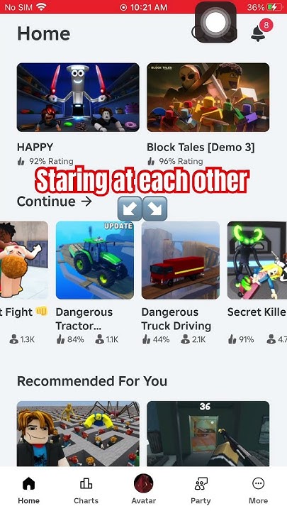 Staring at each other in the thumbnail #roblox #youtube #memes #funny - YouTube