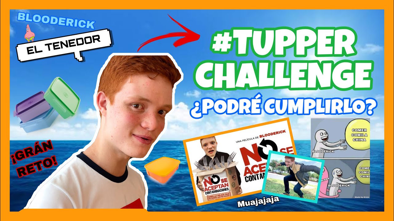 #TupperChallenge PIDIENDO COMIDA CHINA EN UN TUPPER 🍤 - YouTube