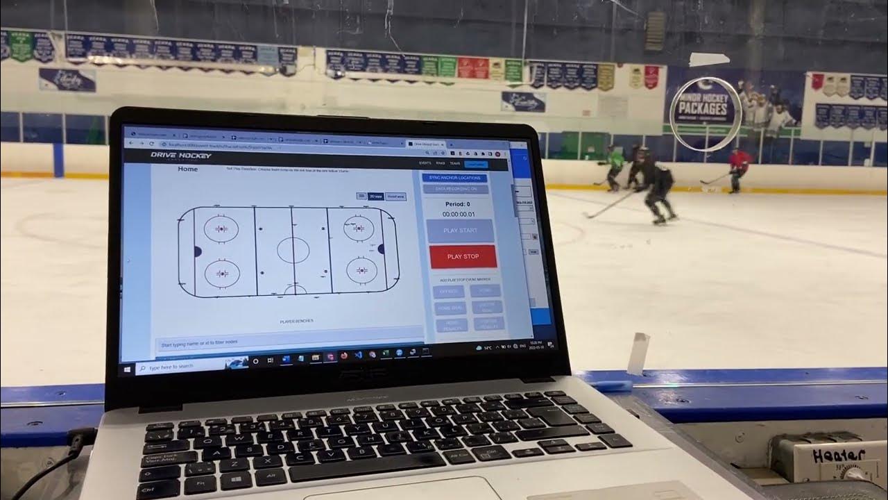 Sensor Based Hockey Player Tracking System - YouTube