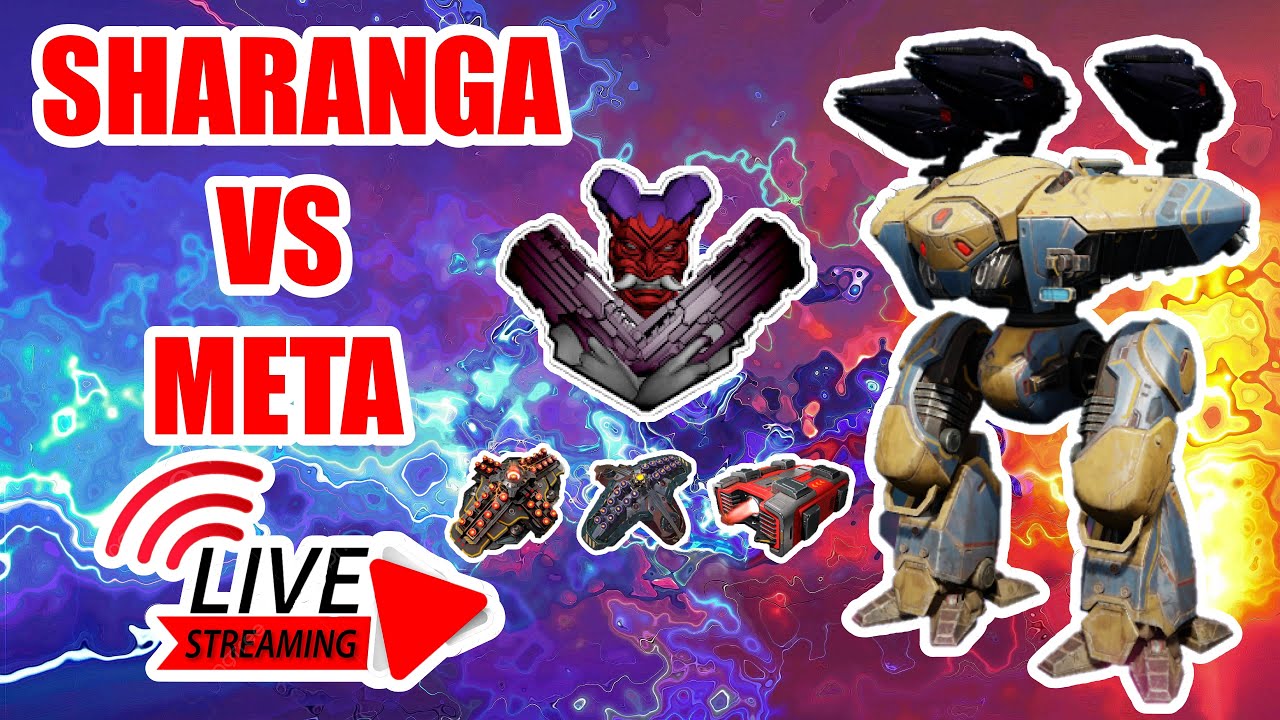 🔴War Robots Live - Kraken-Maha Vajra Sharanga vs the meta , Doing tasks ...