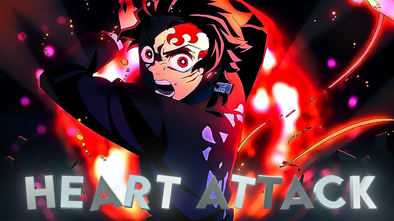 「Heart Attack🔥」Demon Slayer(Tanjiro VS Hantengu)「AMV/EDIT」4K - YouTube