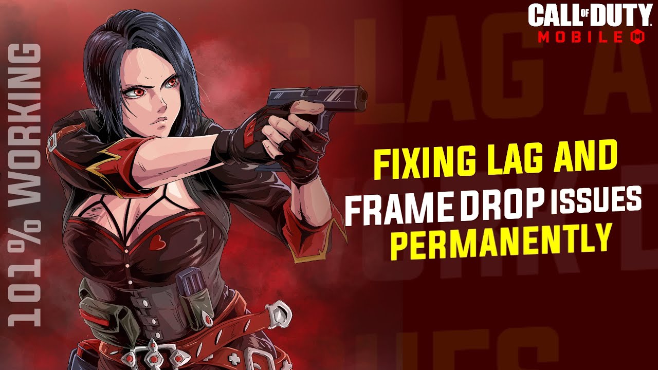 HOW TO SOLVE LAGING AND FRAME DROP ISSUES IN COD MOBILE | 101% WORKING ...