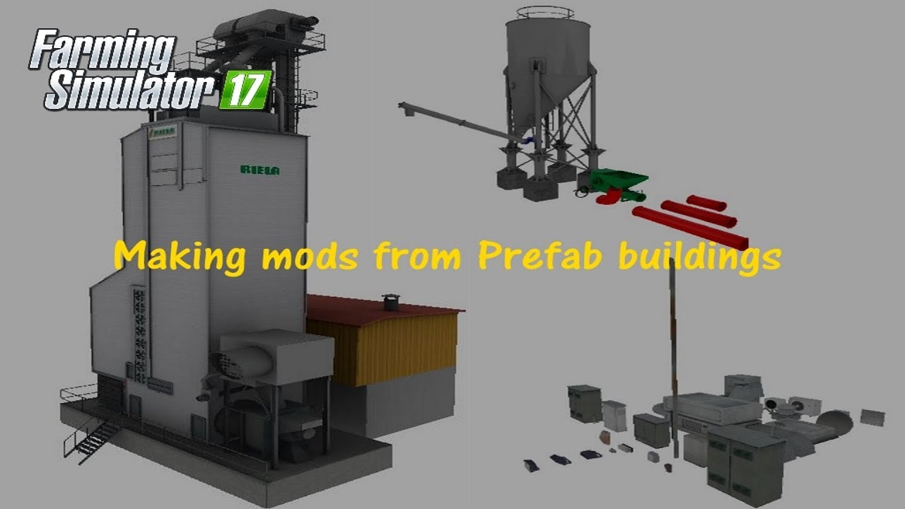 Making a mod from prefab buildings part 1 - YouTube