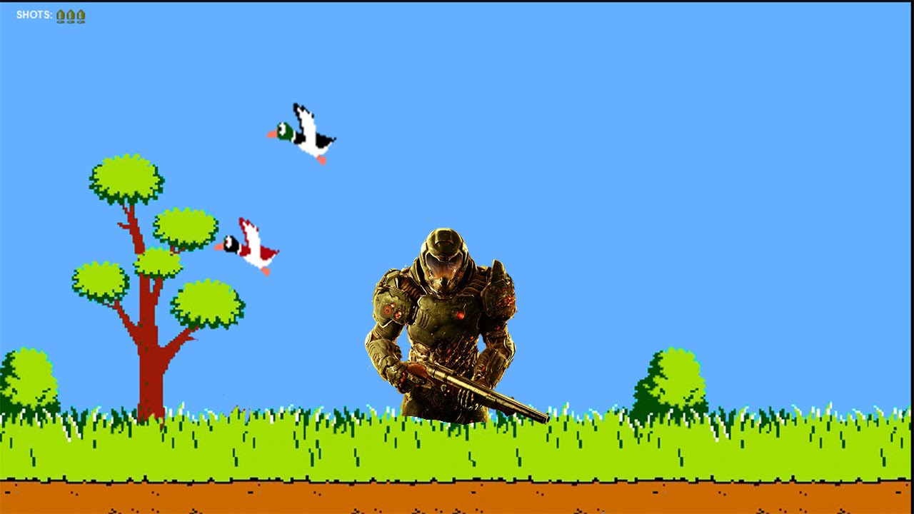 Duck Hunt Doom Edition!?! - YouTube
