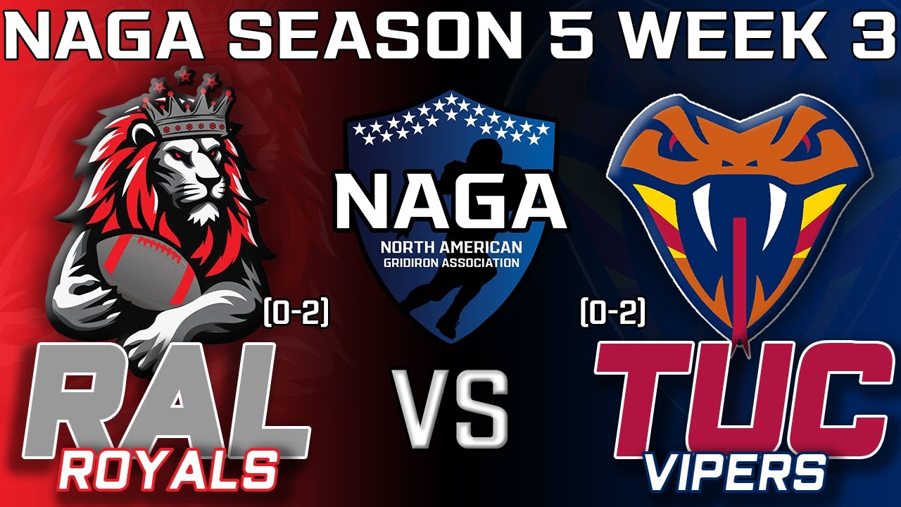 NAGA Season 5 Week 3 Game 7 (Raleigh Royals @ Tucson Vipers) - YouTube