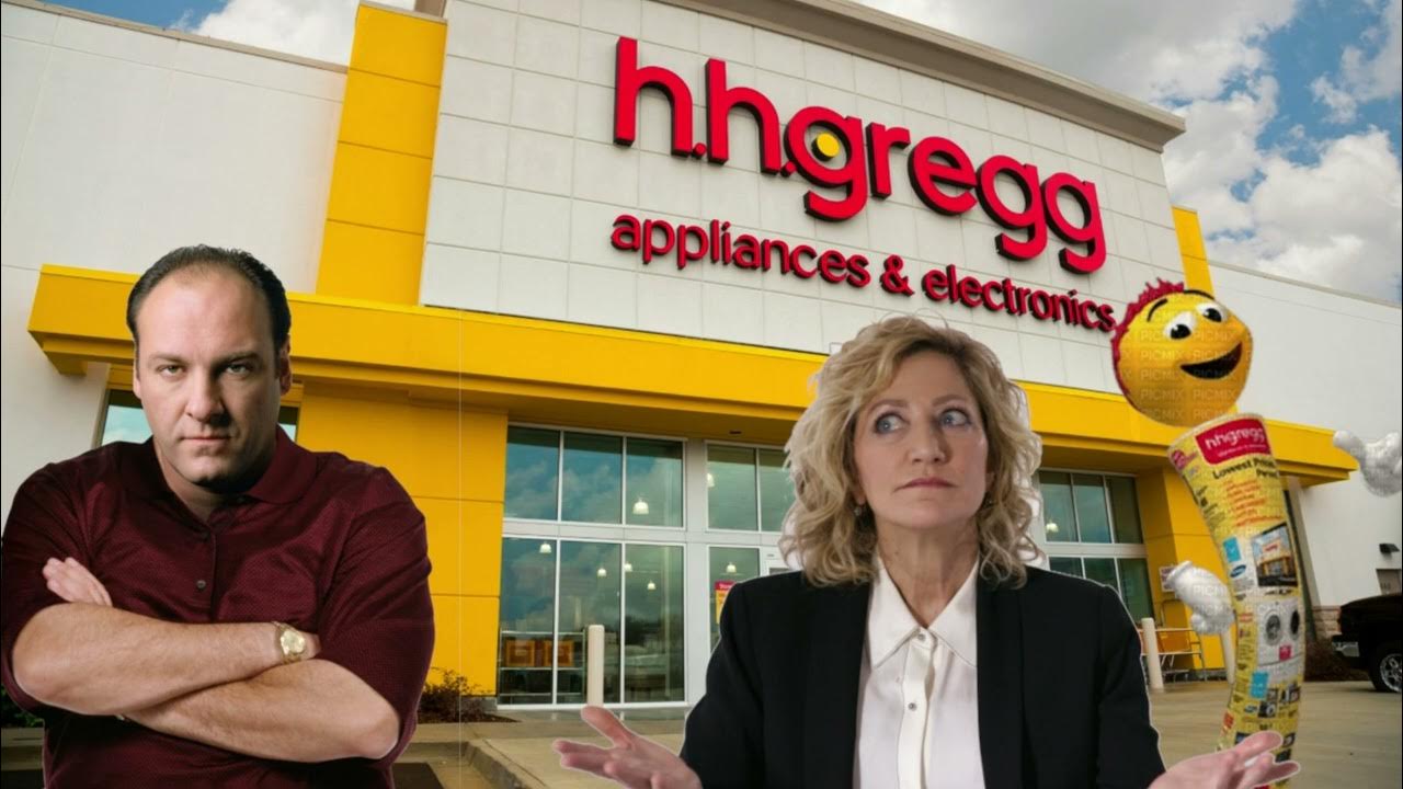 HHGregg mascot apologizes to Tony Soprano for having an affair with Carmela - YouTube
