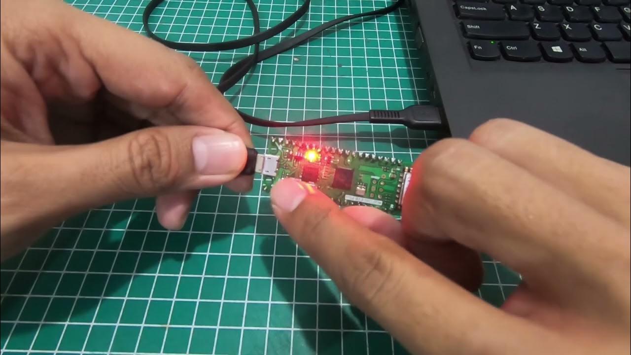 Belajar Coding Micropython dengan WizFi360-EVB-PICO - YouTube