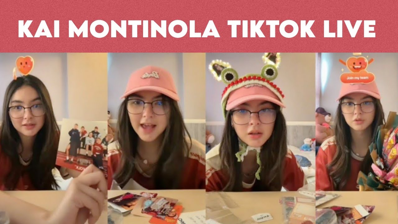 UNBOXING WITH KAI MONTINOLA TIKTOK LIVE - YouTube