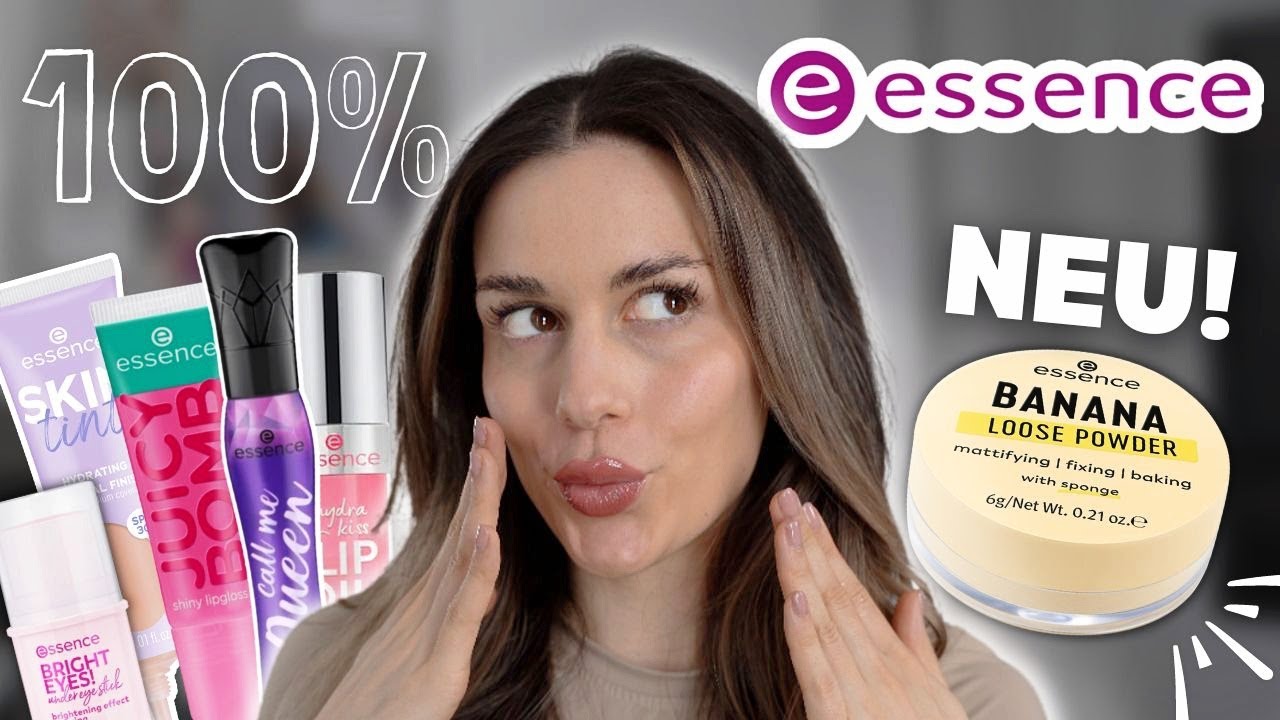 Komplettes Makeup NUR mit Essence (Drogerie Makeup Tutorial) - YouTube