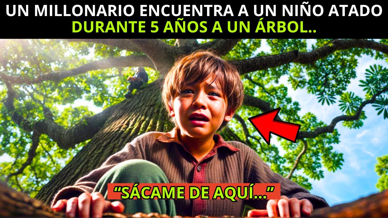 UN MILLONARIO ENCUENTRA A UN NIÑO AMARRADO DURANTE 5 AÑOS A UN ÁRBOL ...