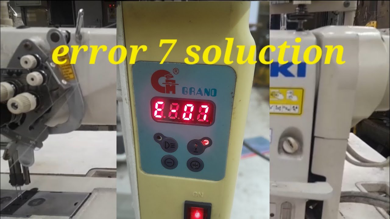 error 7 soluction - YouTube