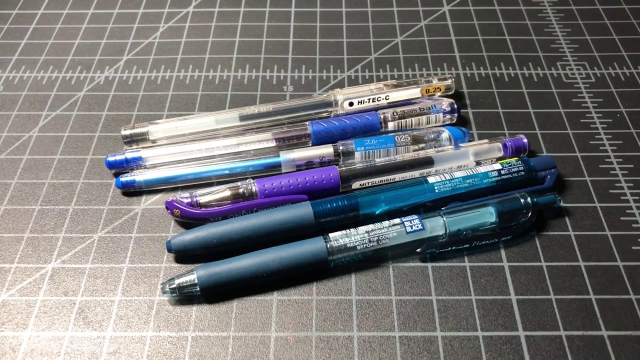 The Top Extra-Fine Pens: 0.25mm, 0.30mm, and 0.38mm - YouTube