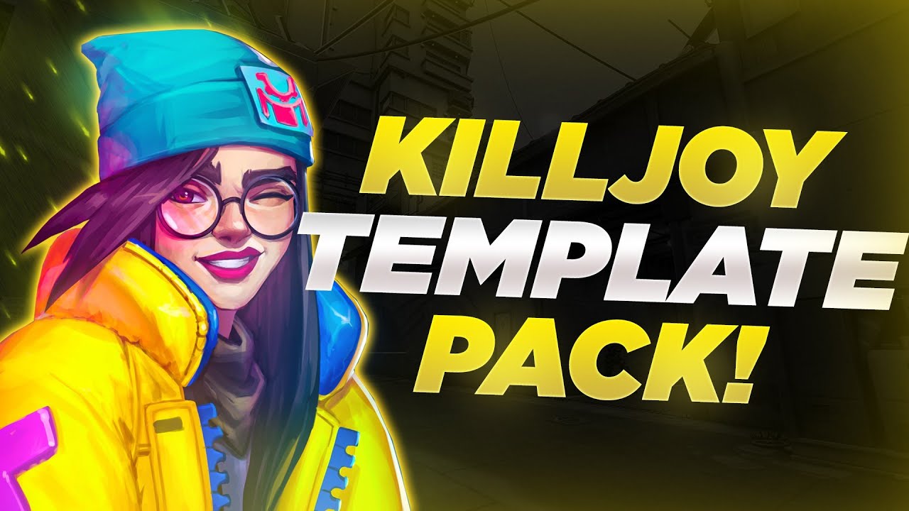 VALORANT KİLLJOY THUMBNAİL - Photoshop - YouTube