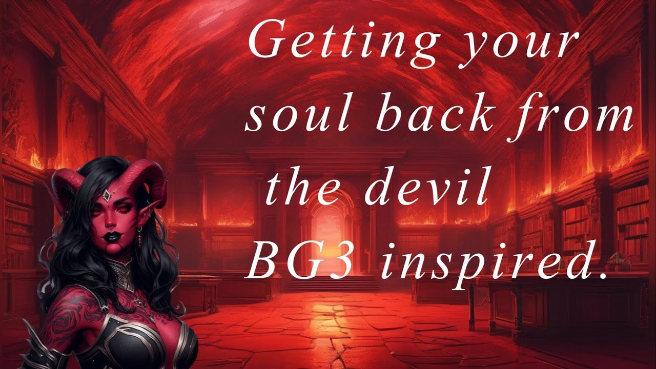 Getting your soul back from the devil ASMR RP - YouTube