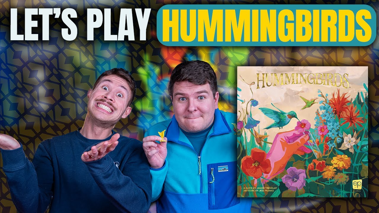 Hummingbirds A Game Of Hidden Sand Timers Board Game Playthrough