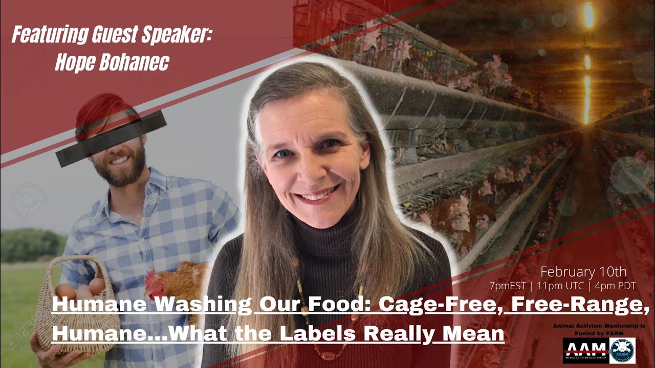 AAM: Humane Washing Our Food: What the Labels Really Mean - YouTube