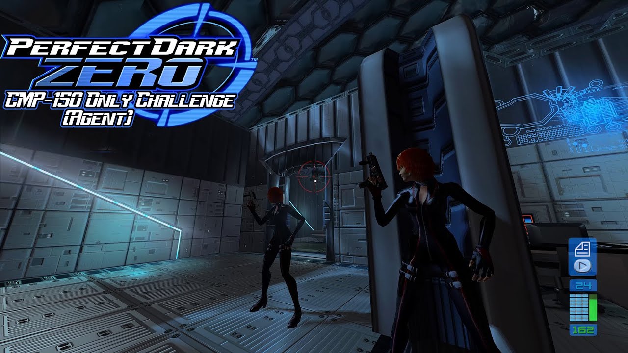 Perfect Dark Zero CMP-150 Only Challenge - Agent 4K 60fps [Mouse ...