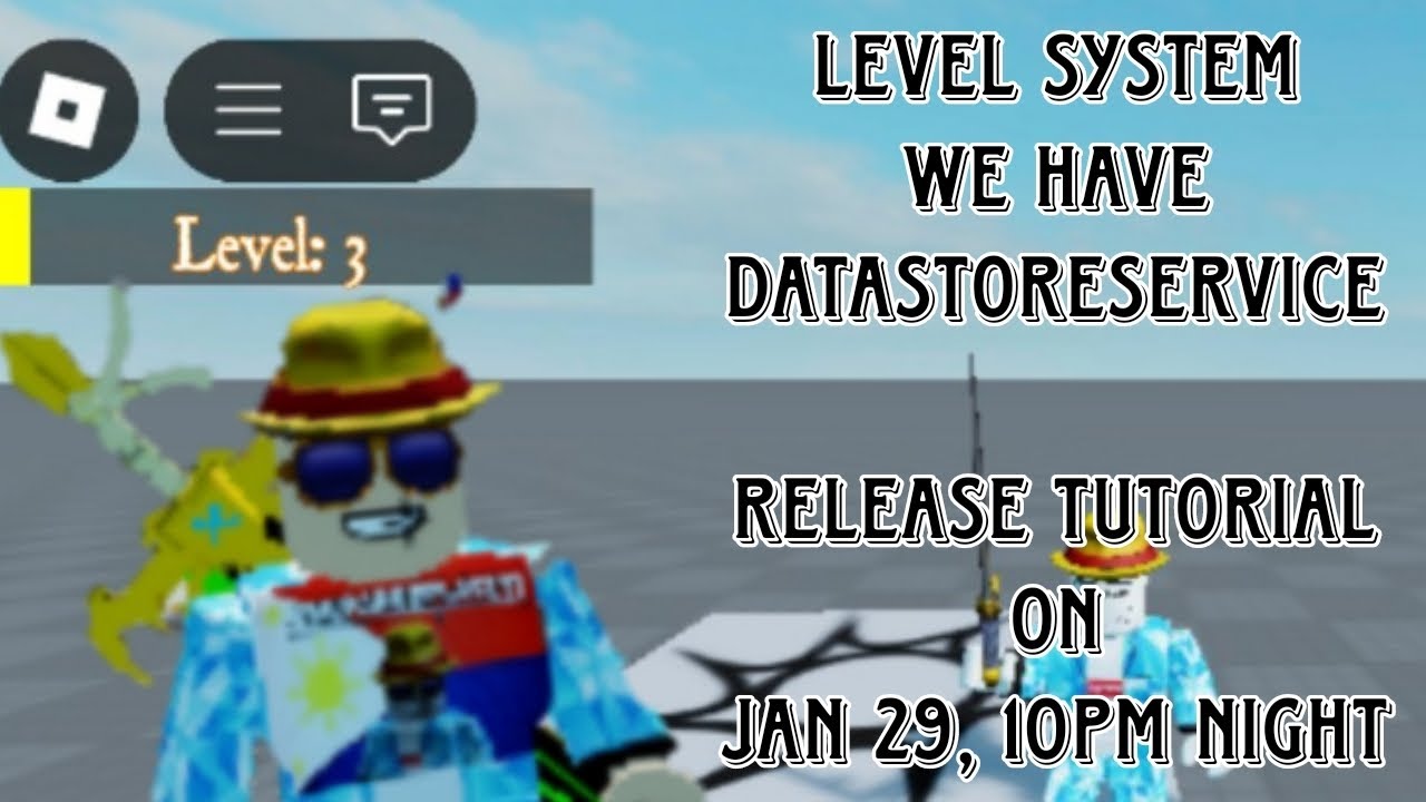 Level&Exp System With DataStore | Roblox | Studio Lite | Roblox Studio ...