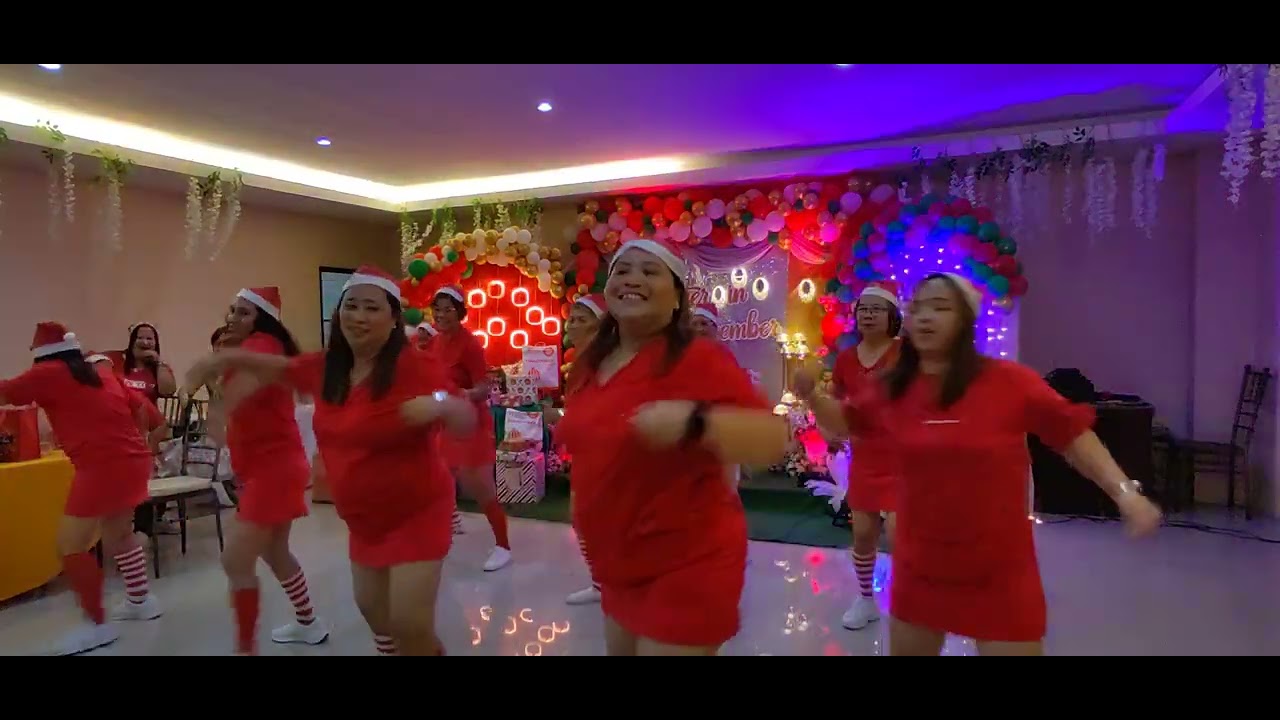 Pasko na naman Group - 3 Dance presentation Zumbamagic Christmas party ...