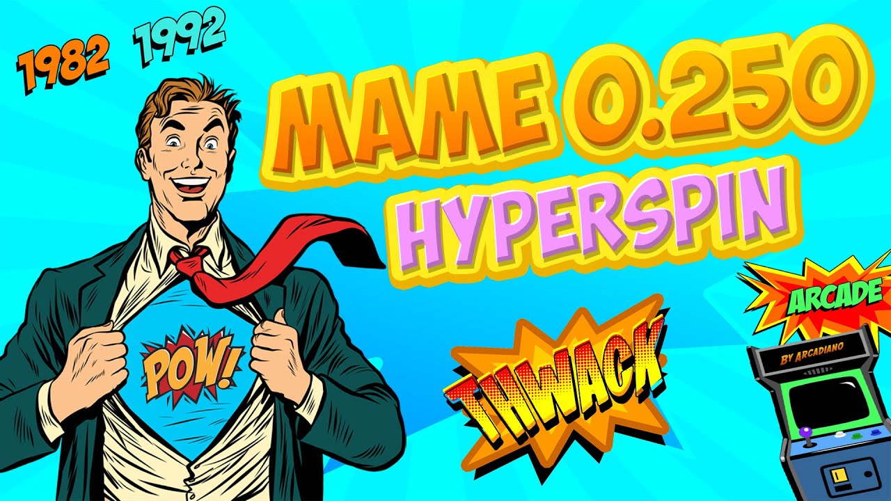 MAME 0.250 ∴ Hyperspin Frontend + BONUS - YouTube