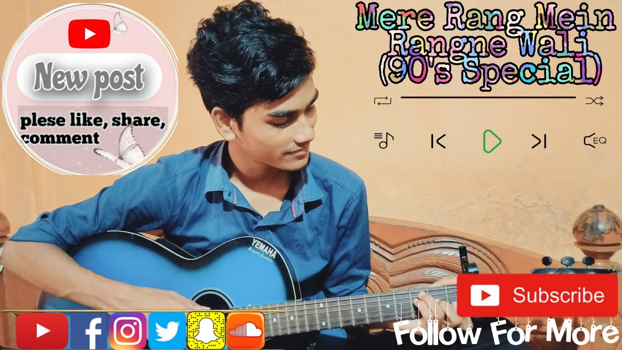 Mere Rang Mein Rangne Wali: RM RAHUL | 90's Special | S.P.Balasubrahmanyam | Dev Kohli ...