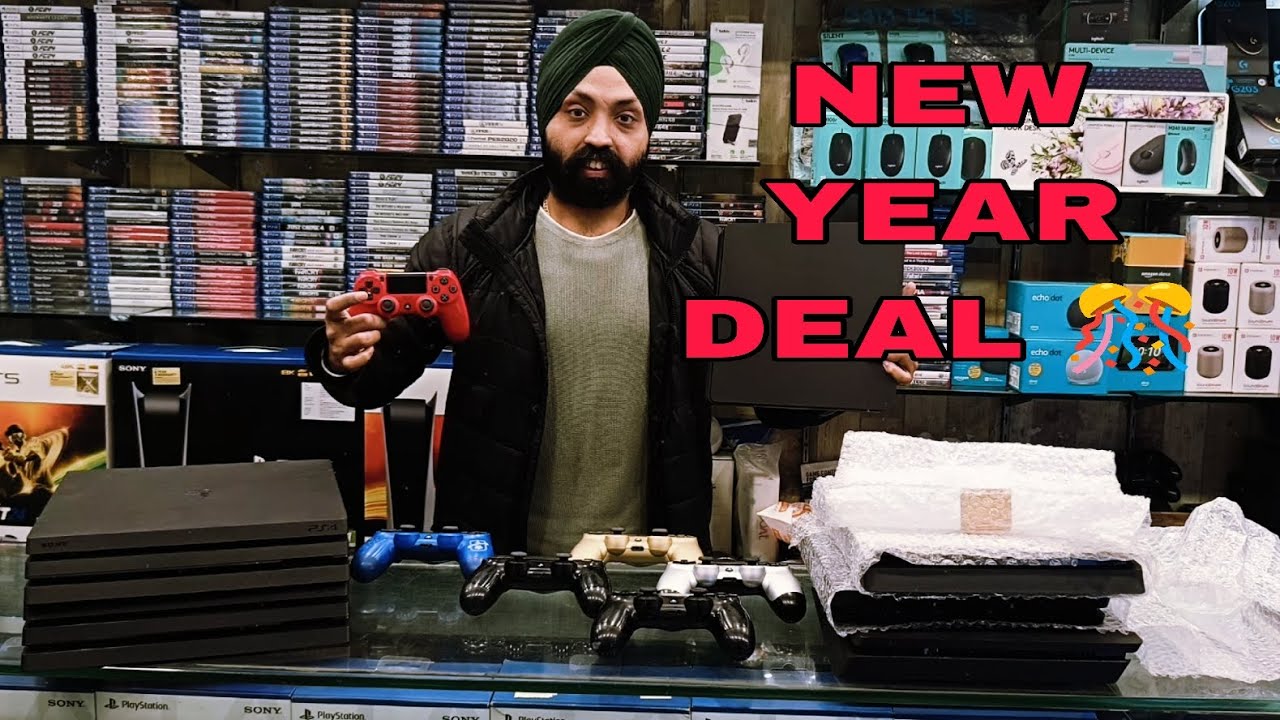 Playstation 4 second hand new year offer 🥰 - YouTube