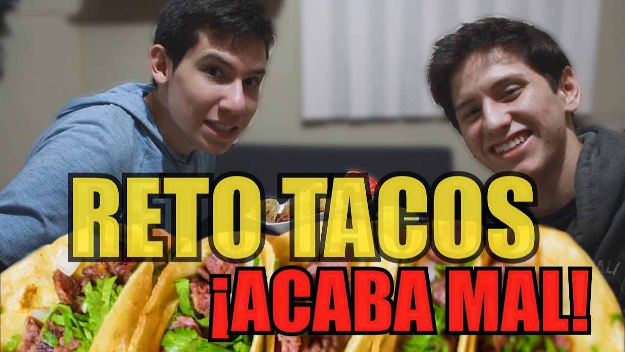 RETO TACOS ACABA MAL! - YouTube