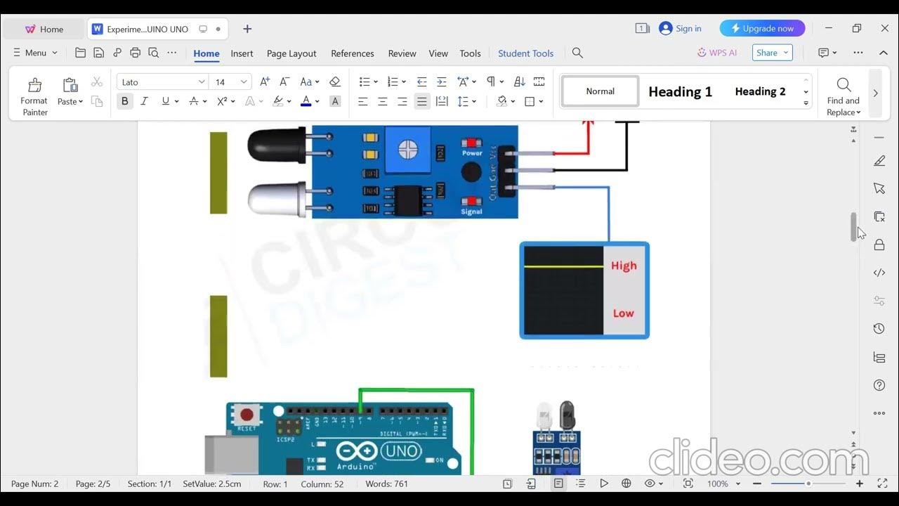 Interfacing of IR sensor with Arduino UNO - YouTube