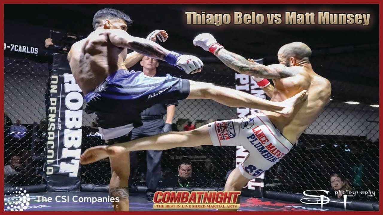 Combat Night Pro Duval - Thiago Belo vs Matt Munsey - YouTube