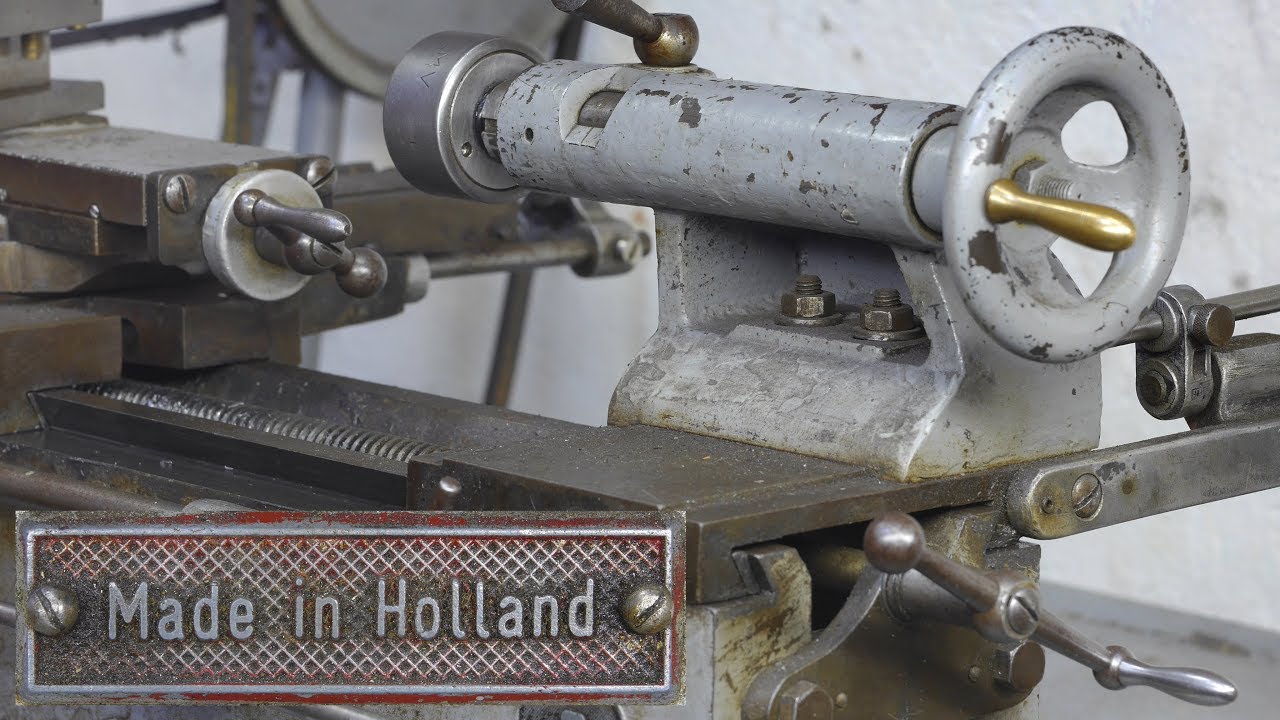 Obscure Dutch lathe that's a bit of an oddball - YouTube