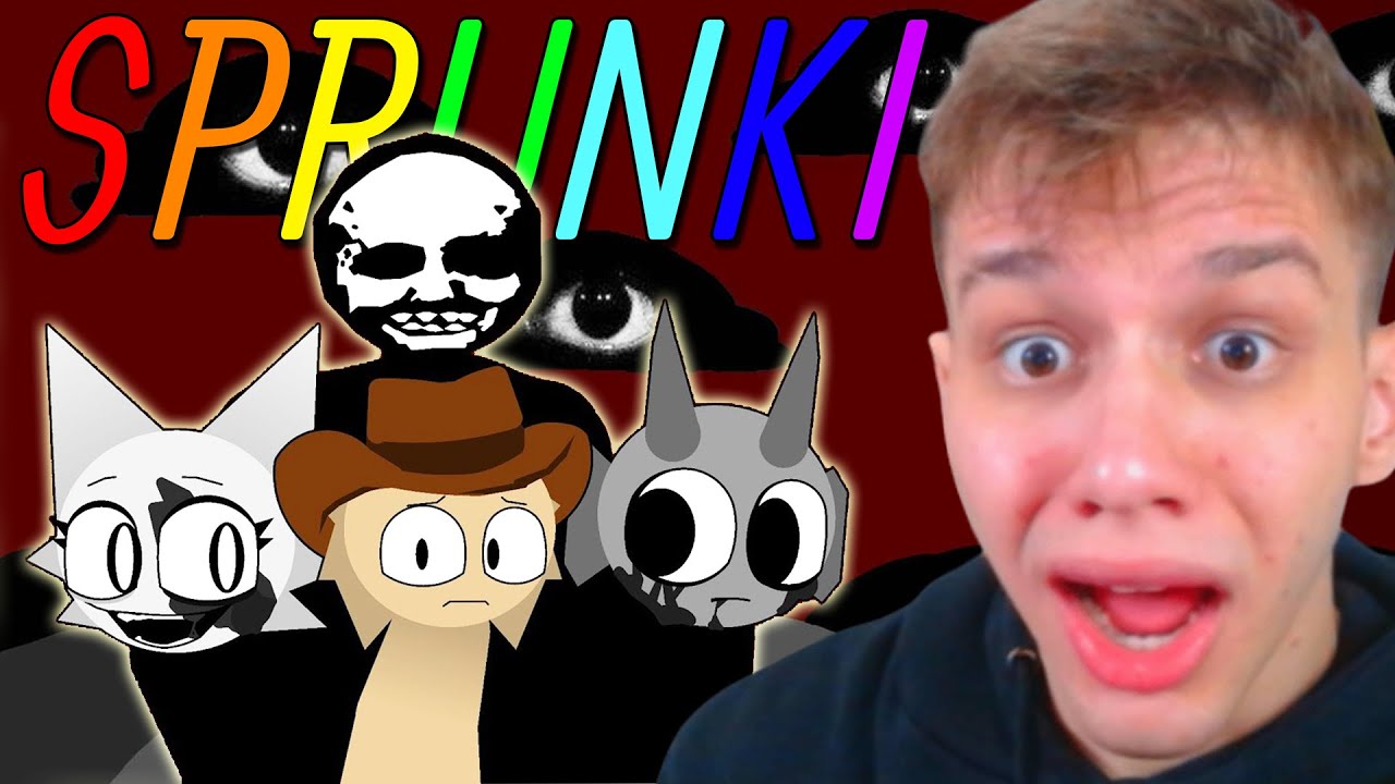 (+16) MUITO BIZARRO! REAGI A ANIMAÇÃO DO SHERIFF NO SPRUNKI + FINAL ...