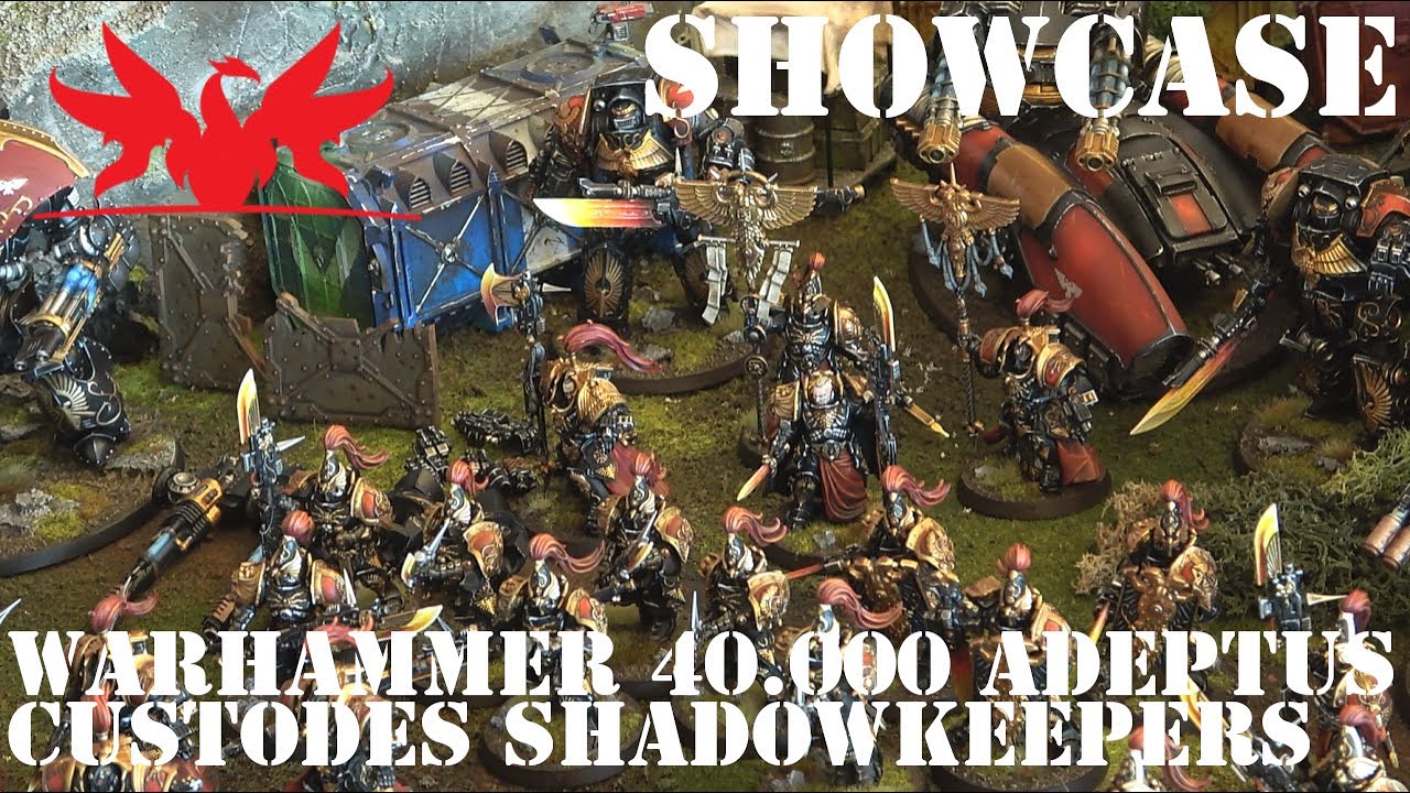 Showcase - Warhammer 40.000 Adeptus Custodes Shadowkeepers - Phantasos ...