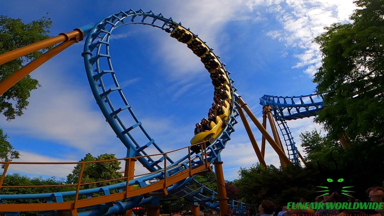 Legendary BOOMERANG Coaster at BELLEWAERDE PARK 2024 🇧🇪 - YouTube