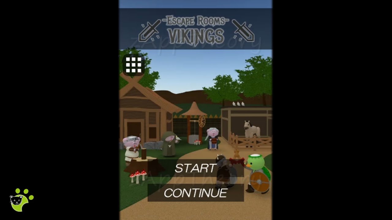 Vikings Room Escape Game 脱出ゲーム 攻略 Full Walkthrough (Nakayubi) - YouTube