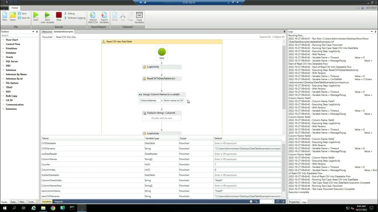 Javelin - how to use Datatable - YouTube