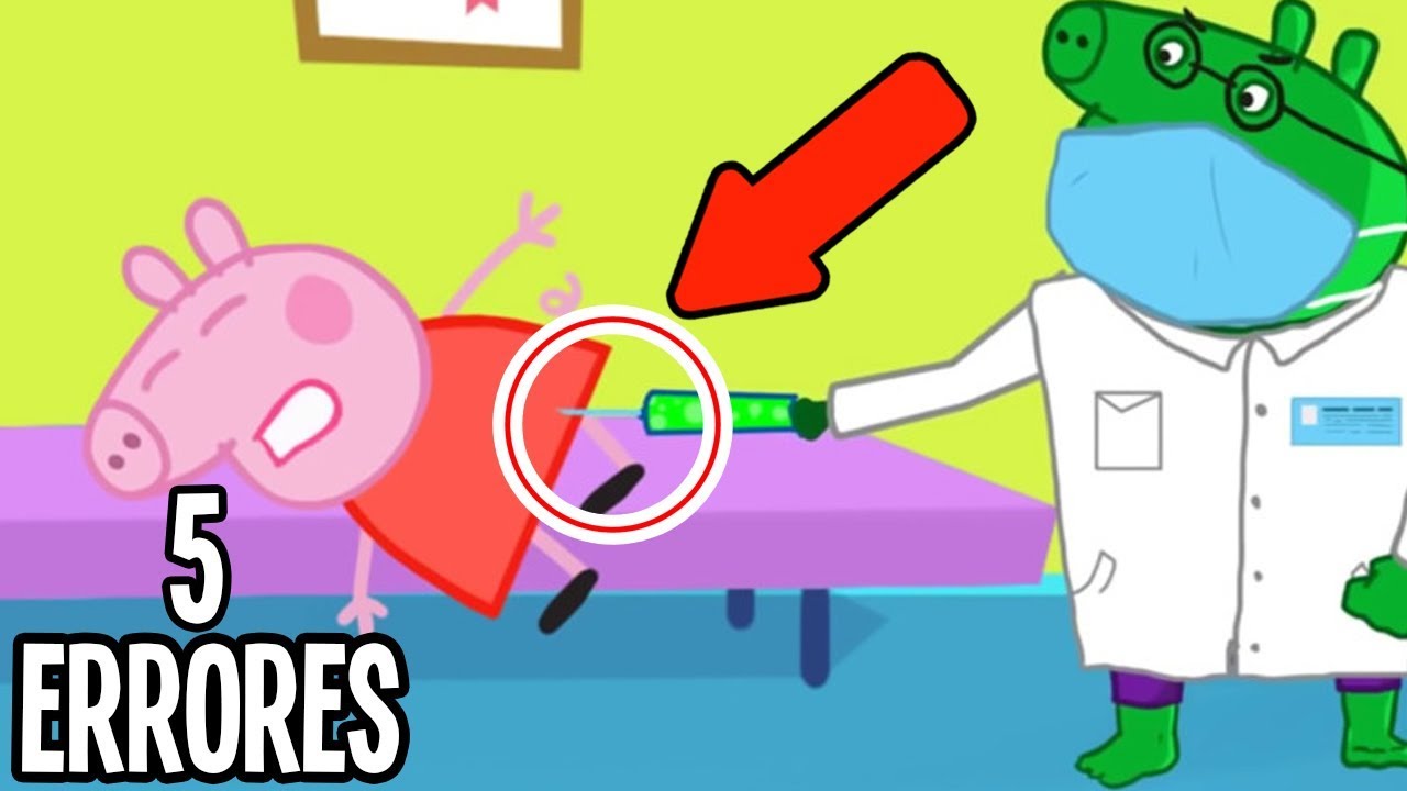 5 Errores más Increíbles en Peppa Pig - YouTube